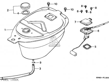 Honda C90 CUB 1993 (P) GREECE parts lists and schematics