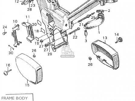 Honda Honda C90 CUB ENGLAND parts lists and schematics