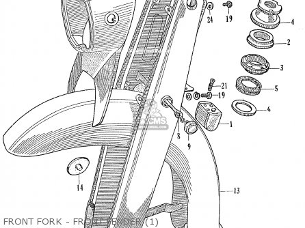 Honda C92 CS92 BENLY TOURING GENERAL EXPORT (1320003) parts lists and ...
