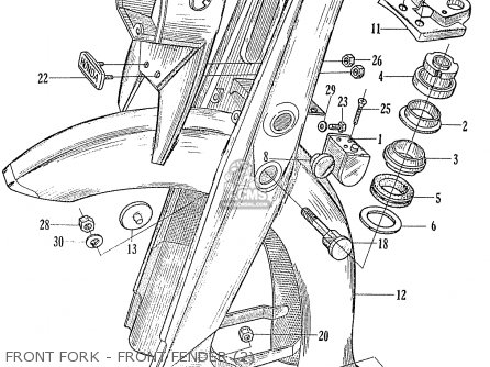 Honda C92 CS92 BENLY TOURING GENERAL EXPORT (1320003) parts lists and ...