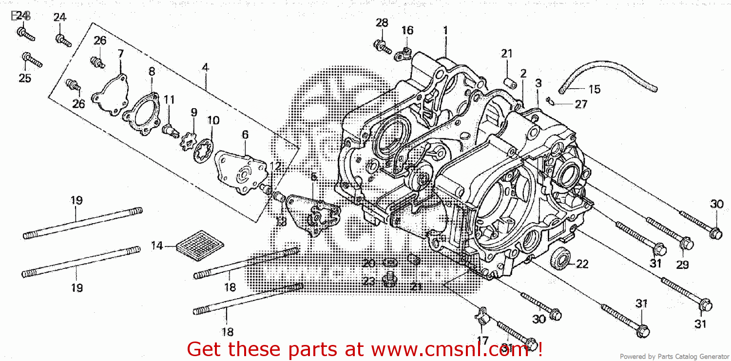 Honda CA50 JAZZ 1995 (S) JAPAN E-8 - buy E-8 spares online
