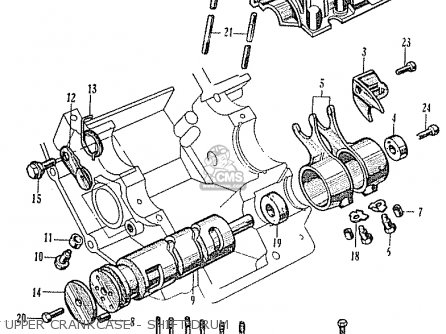 Honda CA95 BENLY USA (1320003) parts lists and schematics
