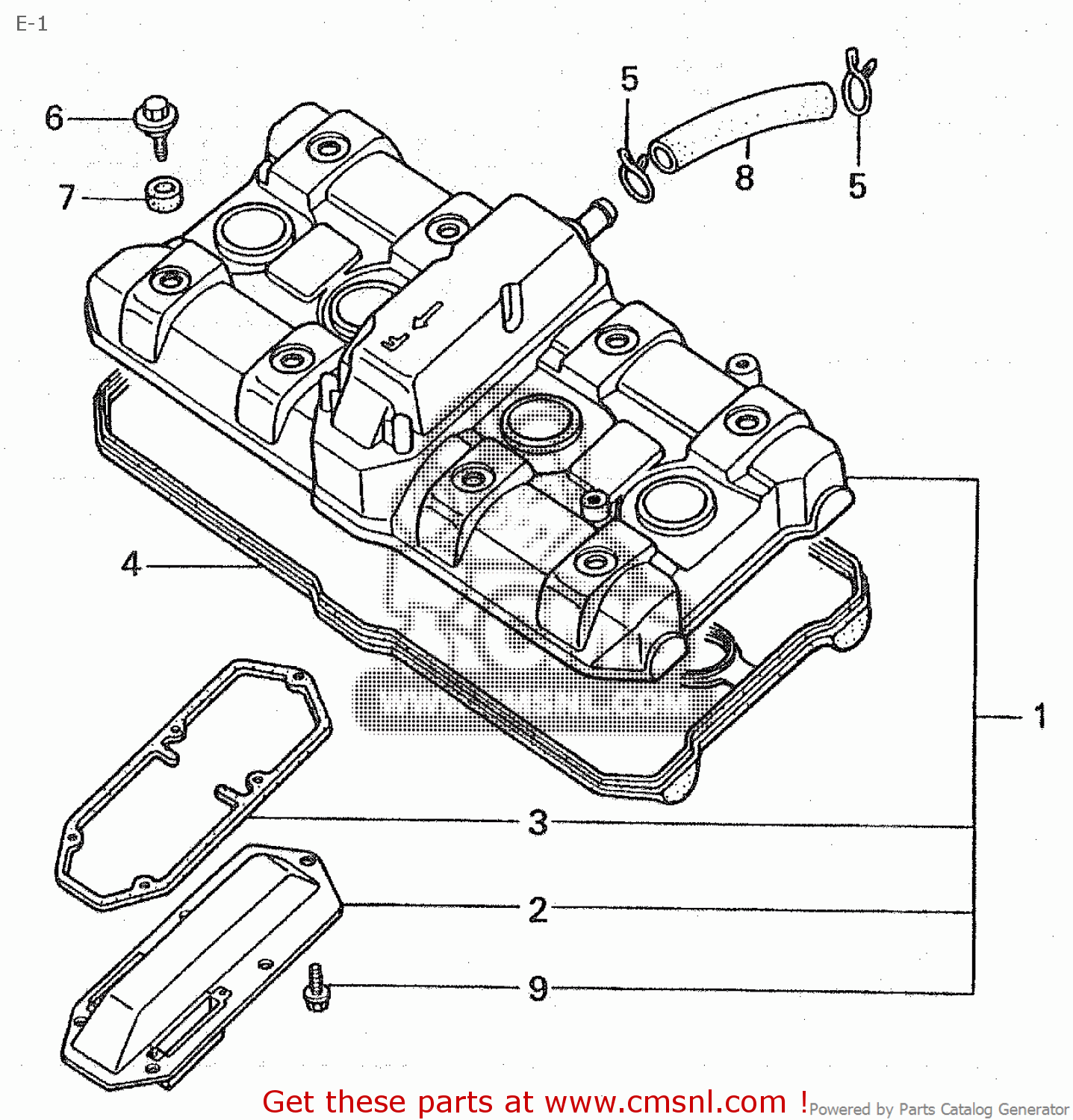 Honda Honda CB1000F SUPER FOUR 1993 (P) JAPAN SC30-100 parts lists and ...