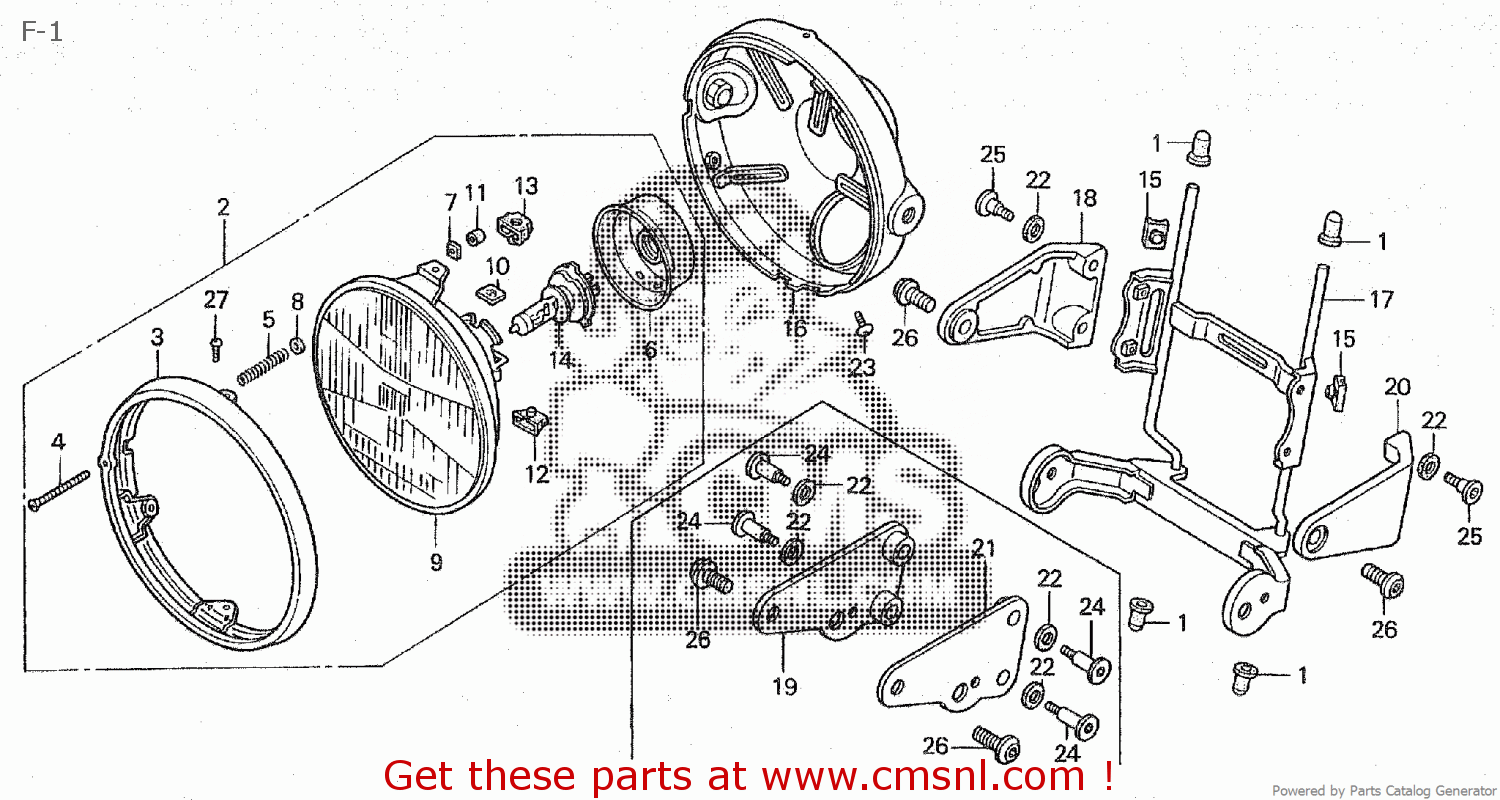 Honda Honda CB1000F SUPER FOUR 1993 (P) JAPAN SC30-100 parts lists and ...