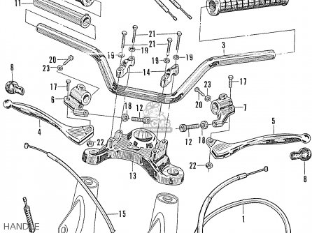 Honda CB125 CB93 GENERAL EXPORT parts lists and schematics