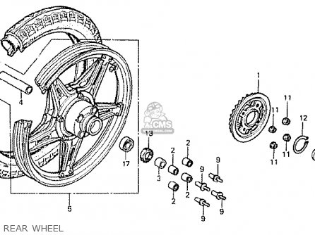 Honda CB125T2 AUSTRALIA parts lists and schematics