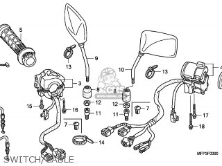 Honda CB1300 2008 (8) USA parts lists and schematics