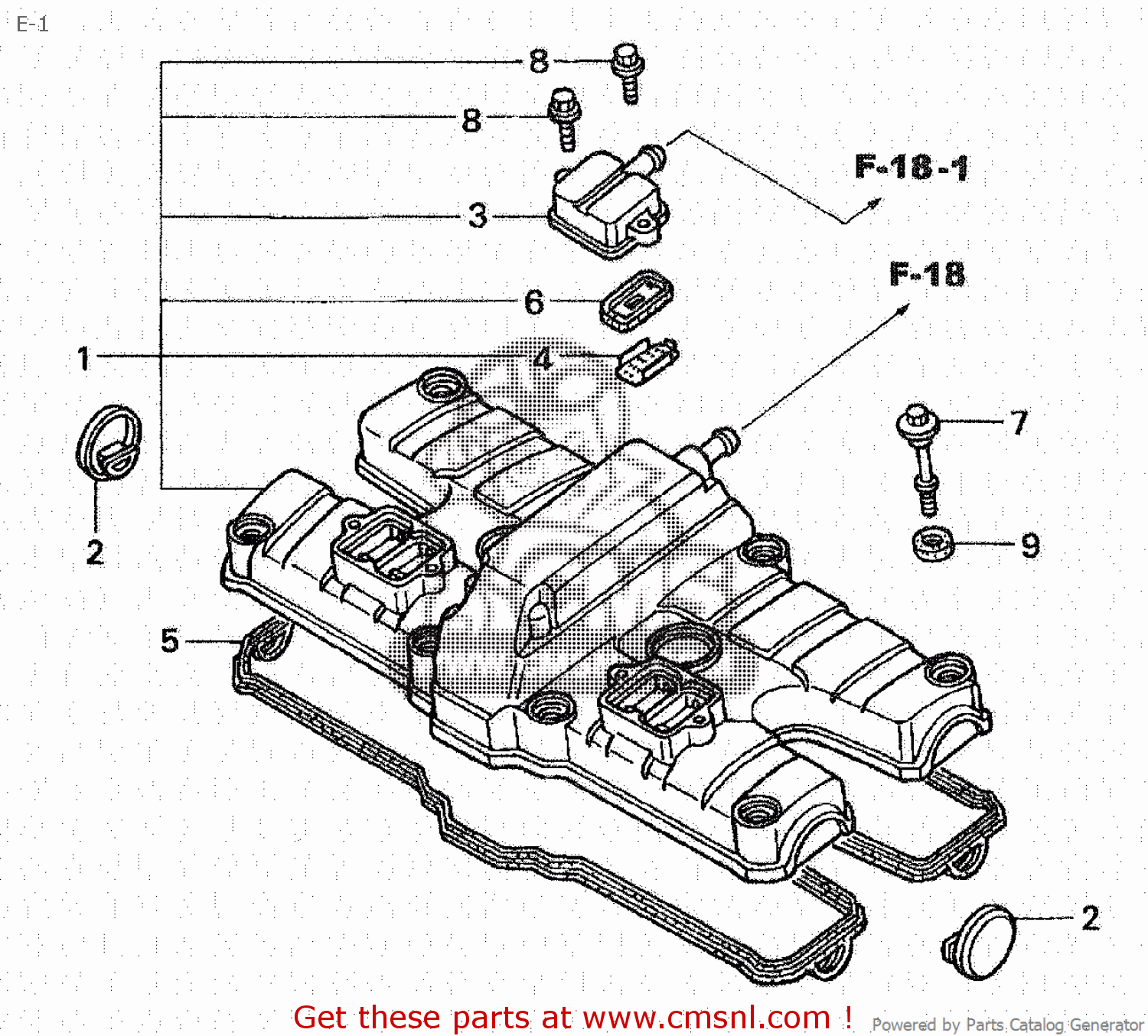 Honda CB1300 SUPER FOUR 2005 (5) JAPAN SC54-120 parts lists and schematics