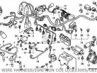 Honda CB1300SA 2008 (8) AUSTRALIA / ABS BCT parts lists and schematics