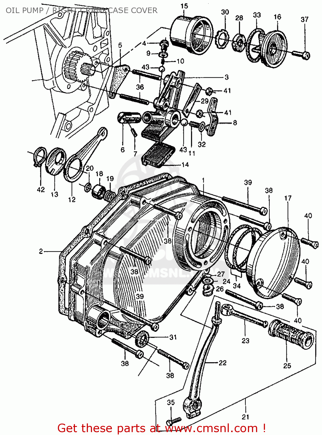 Honda CB160 SPORT 1964 USA parts lists and schematics