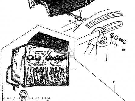 Honda CB160 SPORT 1964 USA parts lists and schematics