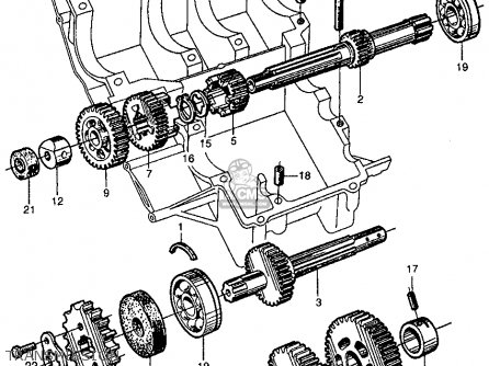 Honda Honda CB160 SPORT 1964 USA parts lists and schematics