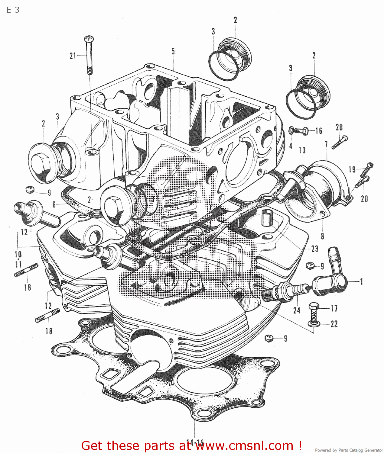 Honda CB250 JAPAN E-3 - buy E-3 spares online