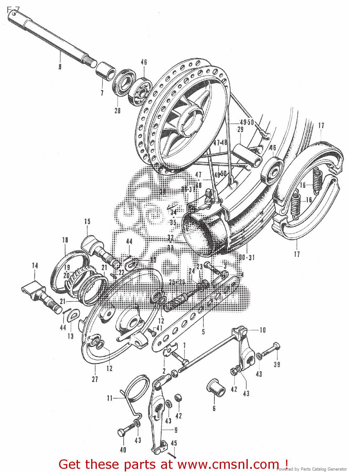 Honda Honda CB250 JAPAN parts lists and schematics