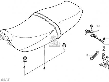 Honda CB250 NIGHTHAWK 1991 (M) USA parts lists and schematics