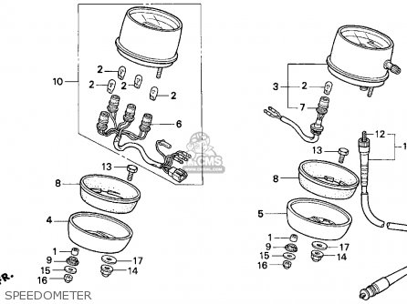 Honda CB250 NIGHTHAWK 1991 (M) USA parts lists and schematics