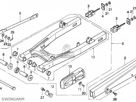 Honda CB250 NIGHTHAWK 1993 (P) USA parts lists and schematics