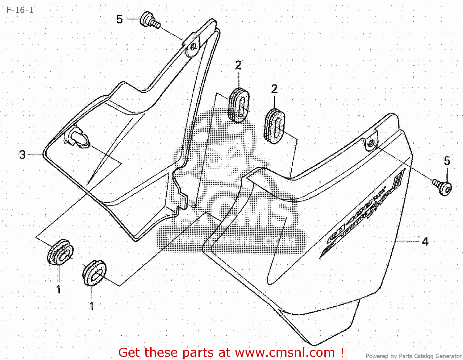 Honda CB400 SUPER FOUR 2005 (5) JAPAN NC39-110 F-16-1 - buy F-16-1 ...