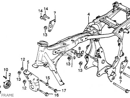 Honda CB450SC NIGHTHAWK 450 1983 (D) USA parts lists and schematics
