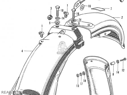 Honda CB500K1 FOUR ENGLAND parts lists and schematics