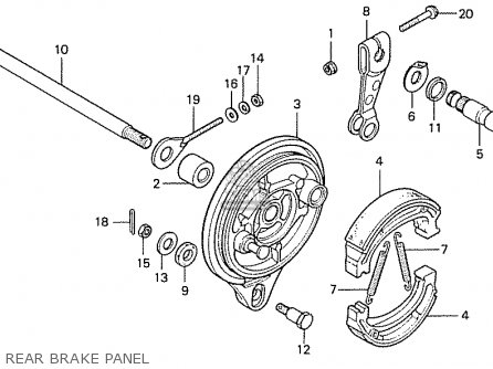 Honda Honda CB50J GERMANY parts lists and schematics