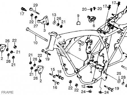 Honda CB550 SUPER SPORT 550 FOUR CB550F2 1977 USA parts lists and ...