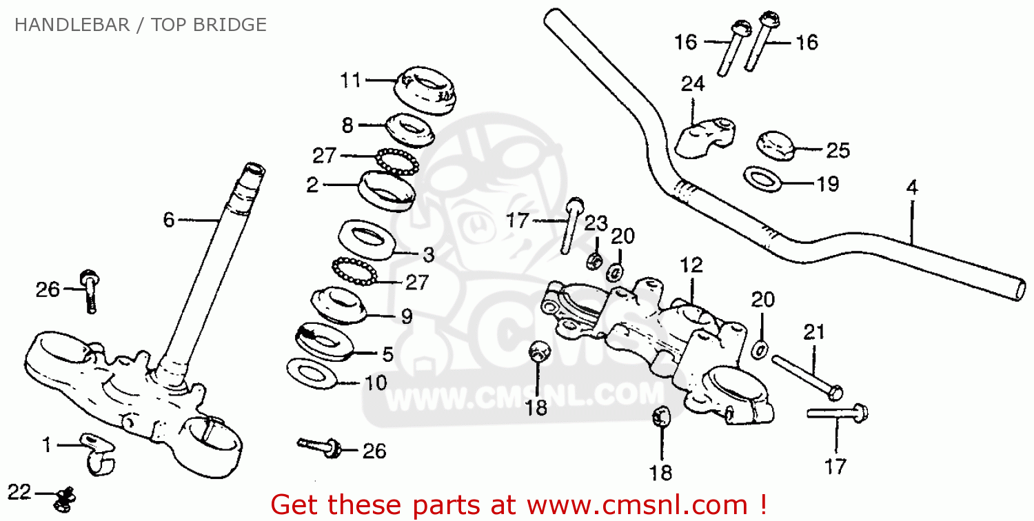 Honda CB550 SUPER SPORT 550 FOUR CB550F2 1977 USA parts lists and ...
