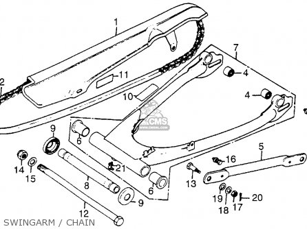 Honda CB550 SUPER SPORT 550 FOUR CB550F2 1977 USA parts lists and ...
