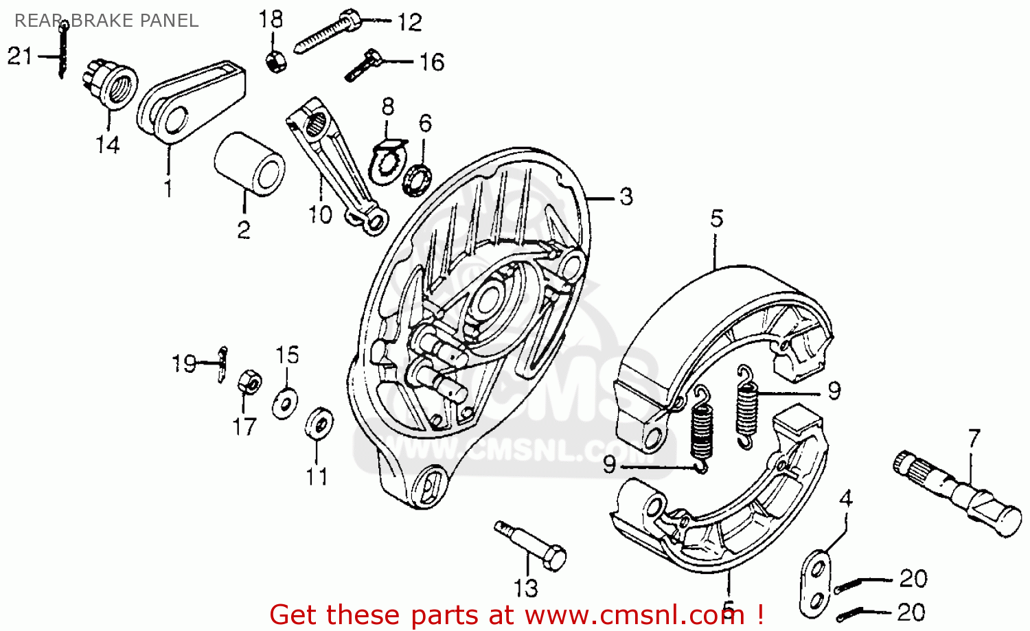 Honda CB750A 750 HONDAMATIC 1978 USA parts lists and schematics