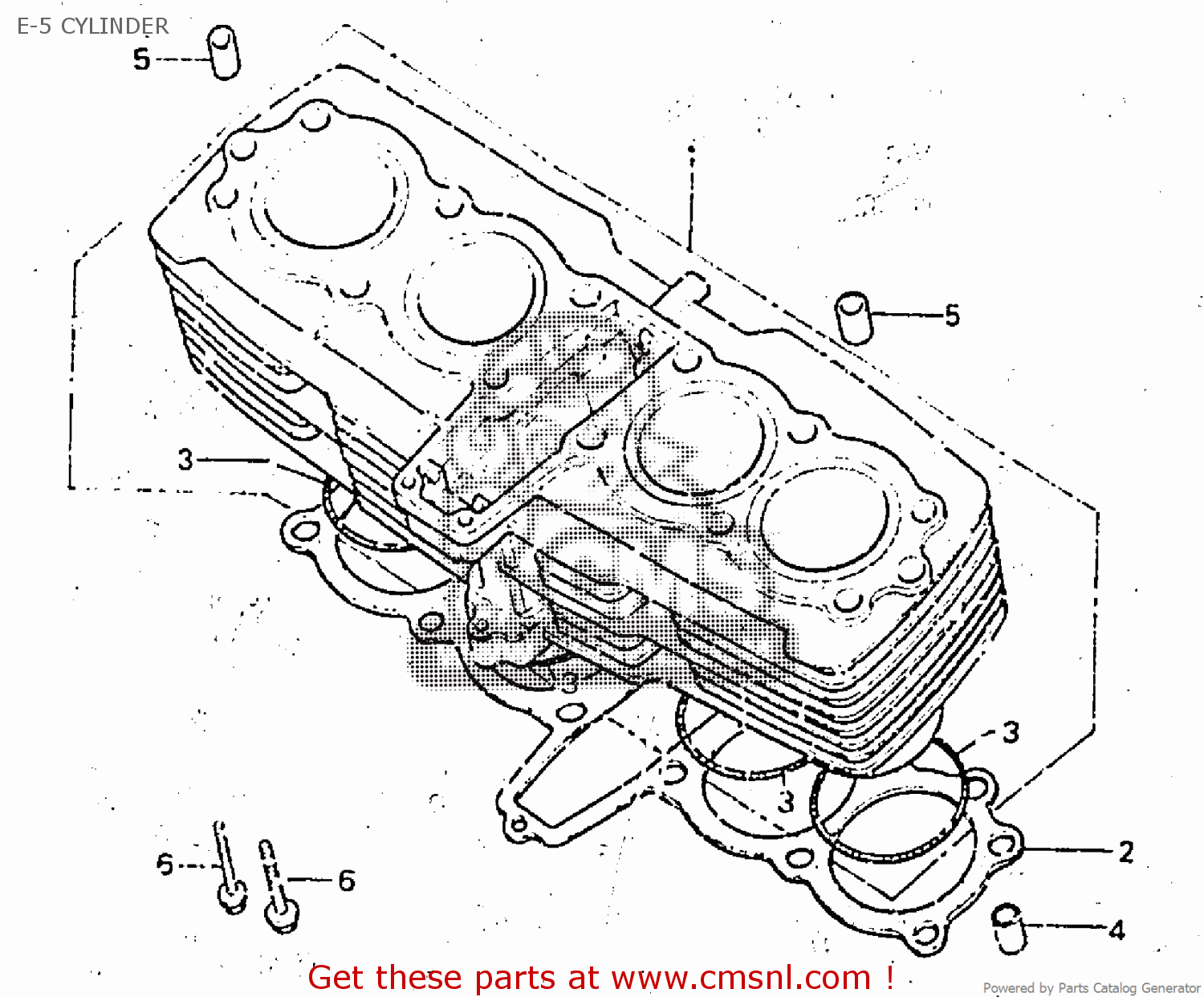 Honda CB750C 1981 (B) CANADA parts lists and schematics