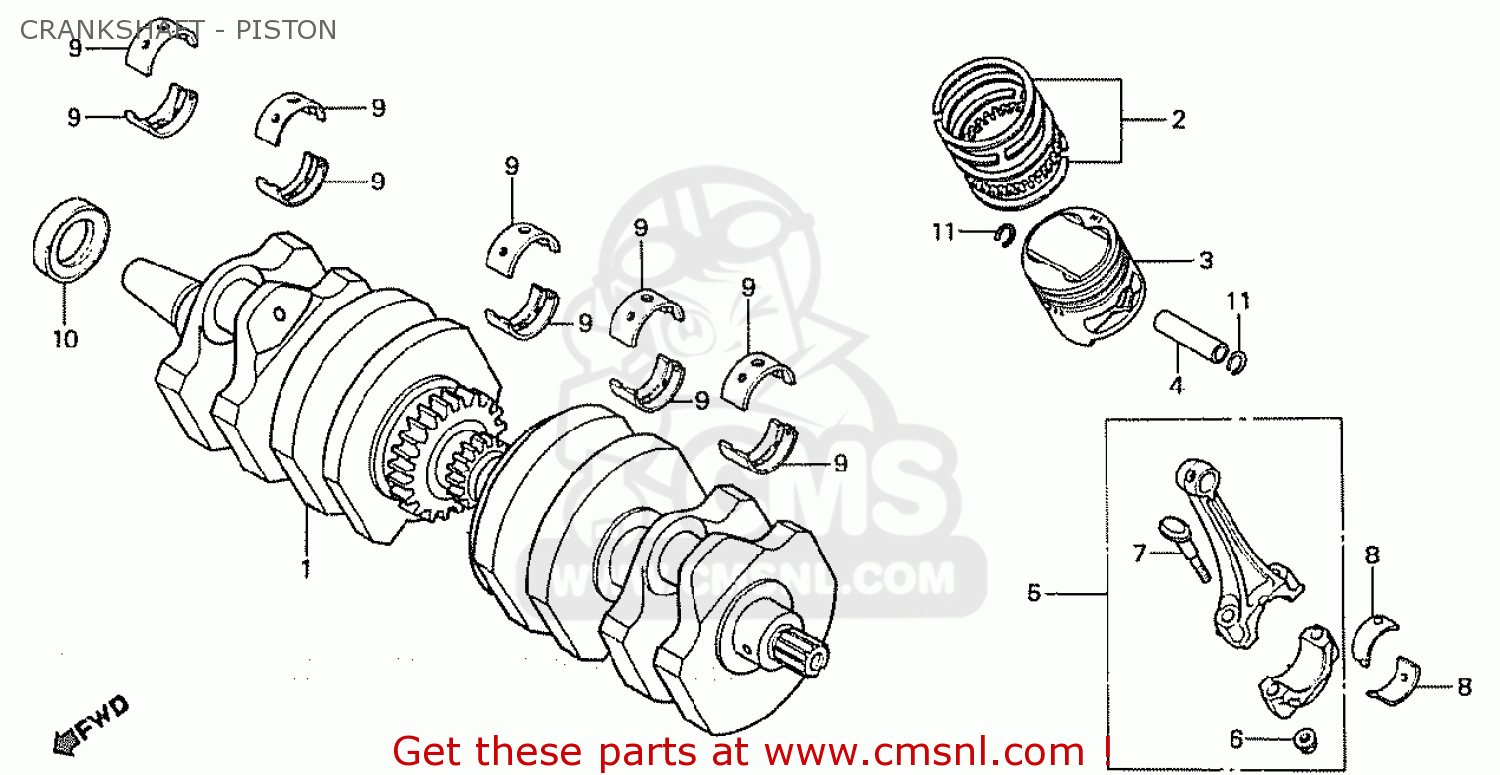 Honda Honda CB750F 1979 (Z) CANADA parts lists and schematics