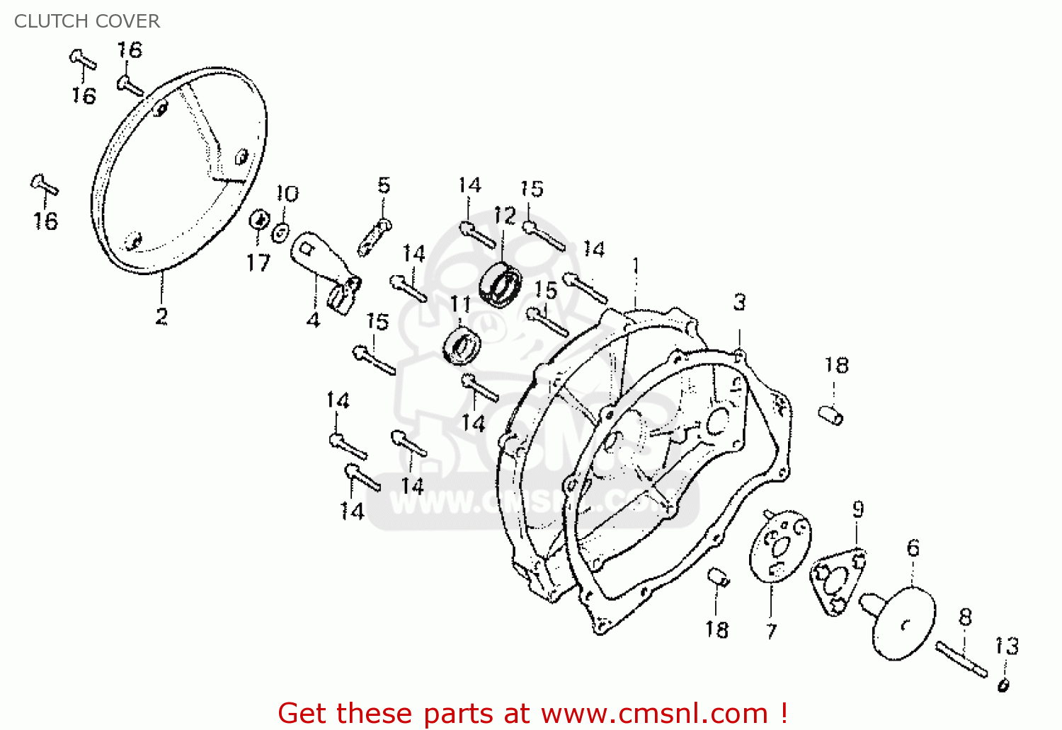 Honda Honda CB750K8 FOUR CANADA parts lists and schematics