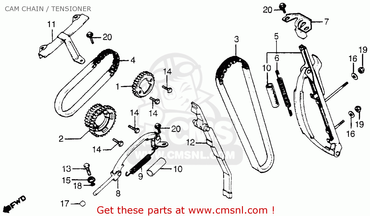 Honda Honda CB900F 900 SUPER SPORT 1982 (C) USA parts lists and schematics