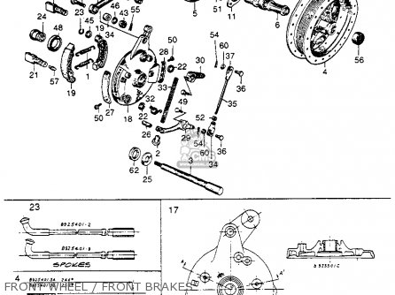 Honda CB92 BENLY SUPER SPORT 1959 USA parts lists and schematics