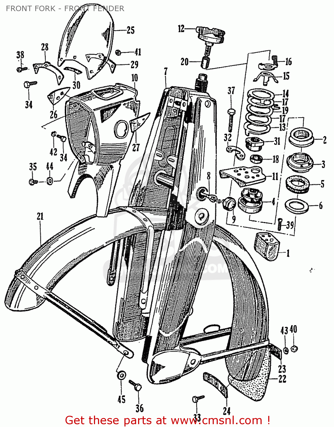 Honda Honda CB92 BENLY SUPER SPORT GENERAL EXPORT parts lists and ...