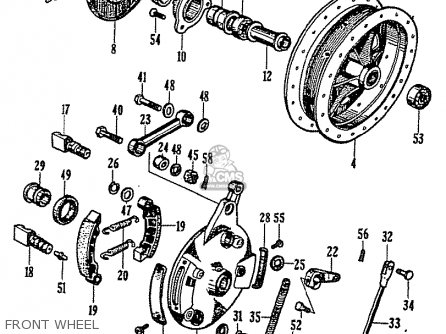 Honda CB92 BENLY SUPER SPORT GENERAL EXPORT parts lists and schematics