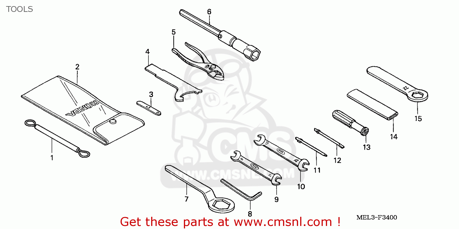 Honda CBR1000RR FIREBLADE 2004 (4) GERMANY / KPH TOOLS - buy TOOLS ...