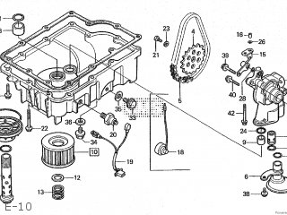 Honda CBR250R 1988 (J) JAPAN MC19-100 parts lists and schematics