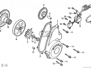 Honda CBR250R 1988 (J) JAPAN MC19-100 parts lists and schematics