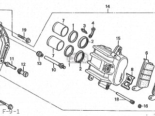Honda CBR250R 1988 (J) JAPAN MC19-100 parts lists and schematics