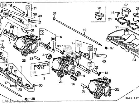 Honda CBR250RR MC22 1994 (R) JAPAN parts lists and schematics