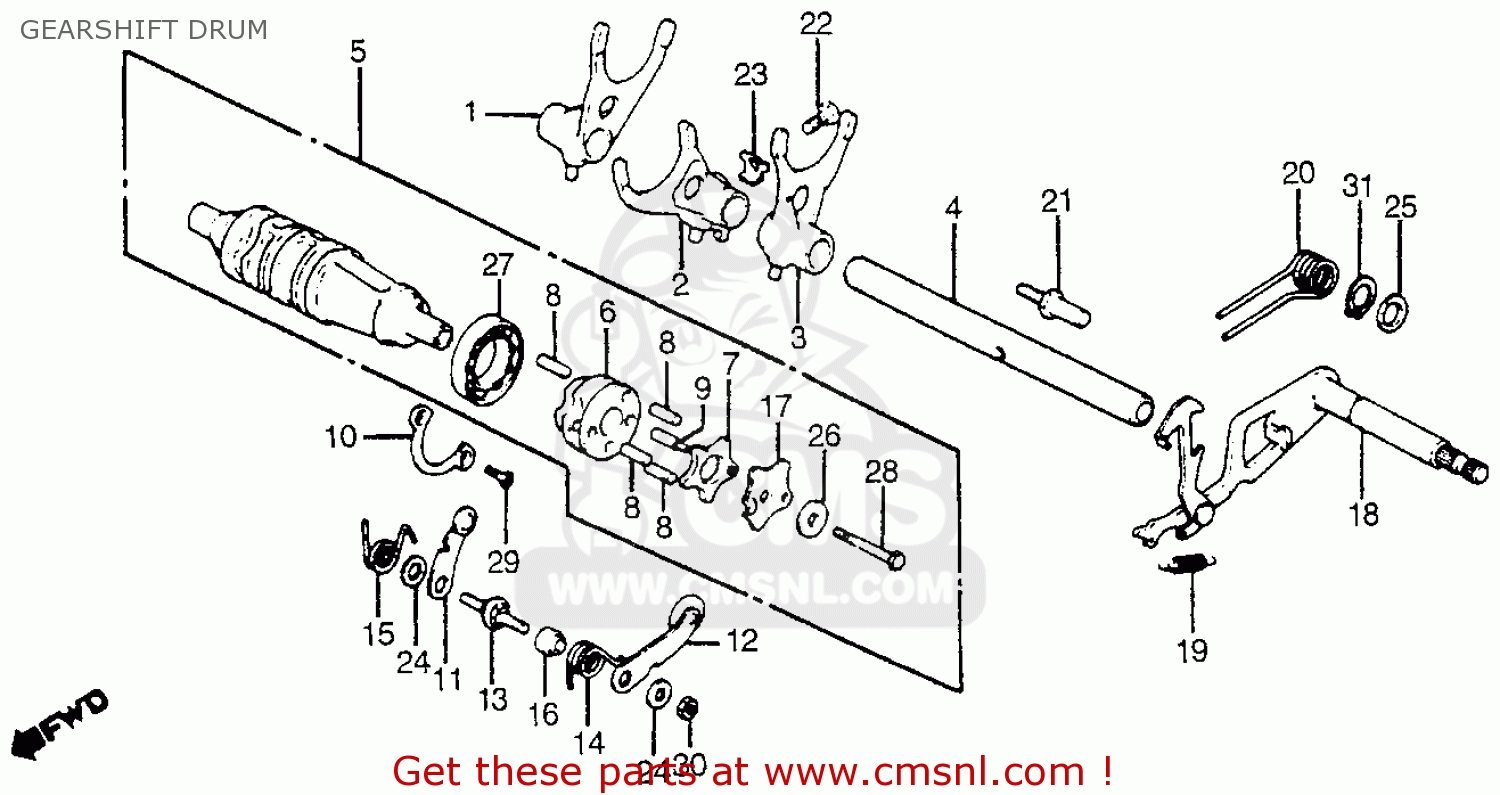 Honda CBX1000 SUPERSPORT 1982 (C) USA parts lists and schematics