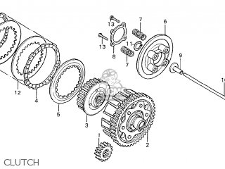 Honda CD175 A5 ENGLAND parts lists and schematics