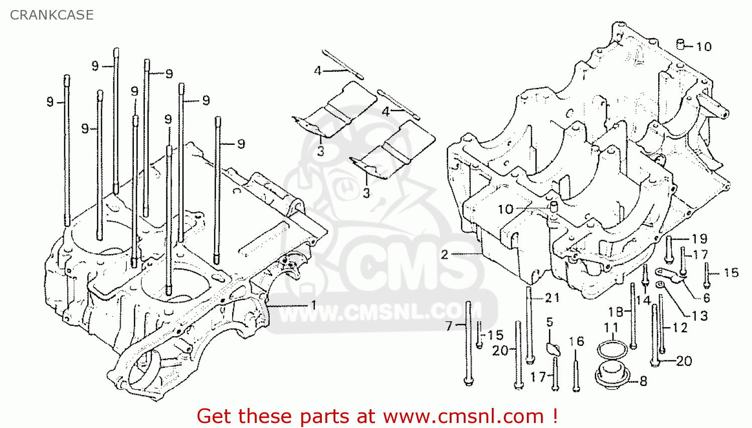 Honda CD175 A5 ENGLAND parts lists and schematics