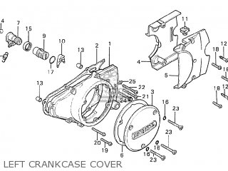 Honda CD175 A5 ENGLAND parts lists and schematics
