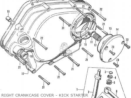 Honda CD175 AK3 GENERAL EXPORT parts lists and schematics