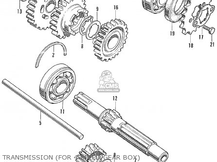 Honda CD175 AK3 GENERAL EXPORT parts lists and schematics