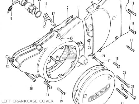 Honda CD175 K4 GENERAL EXPORT parts lists and schematics