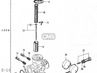 Honda CD50 JAPAN parts lists and schematics