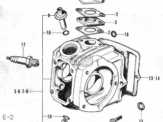 Honda CD50 JAPAN parts lists and schematics